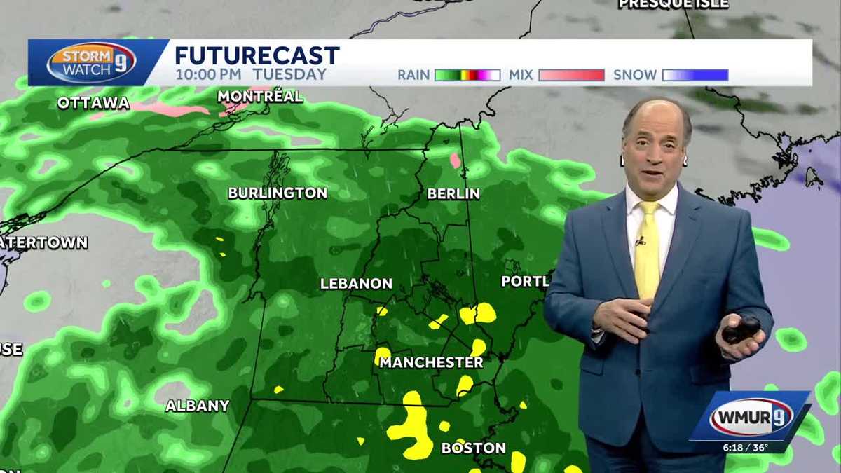 NH forecast video: Rain in forecast ahead of Thanksgiving