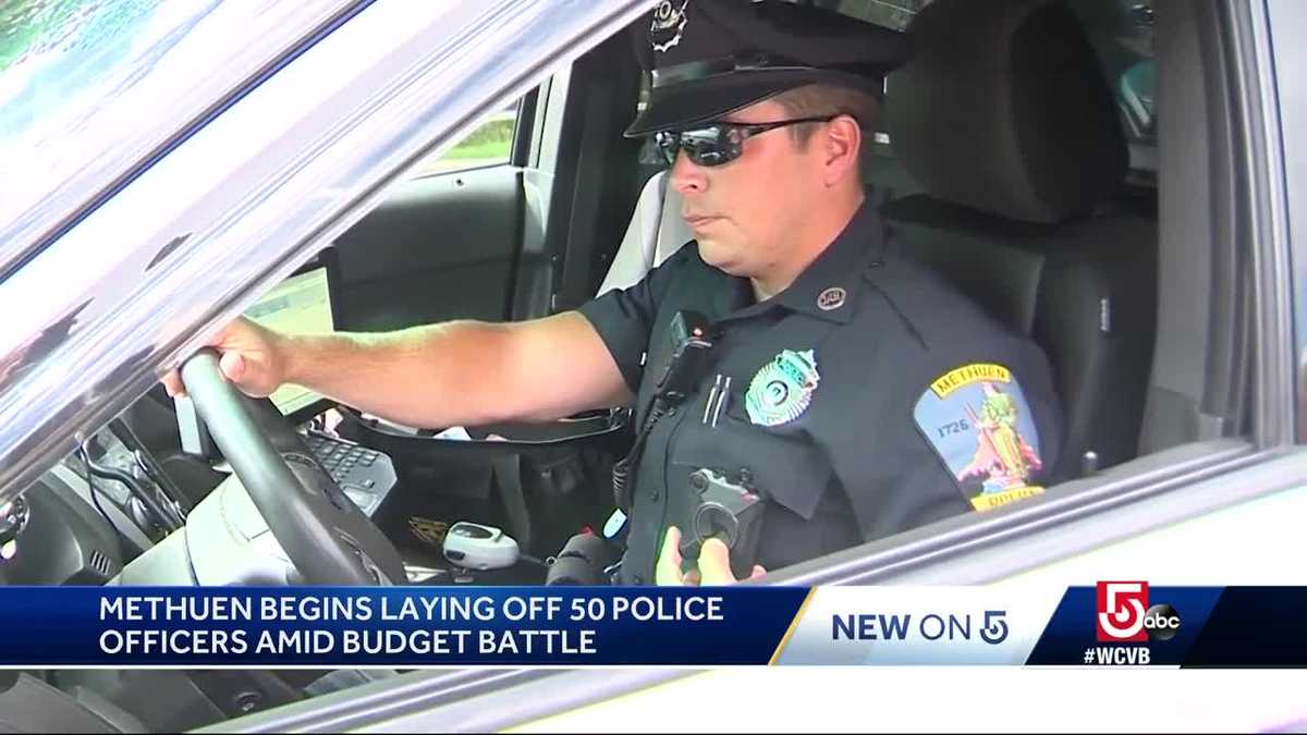 Methuen begins laying off police officers amid budget battle