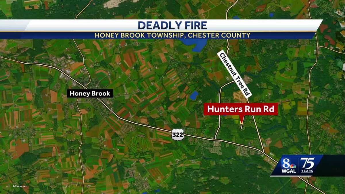 House collapses in fire, killing 1 person in Chester County, Pa.