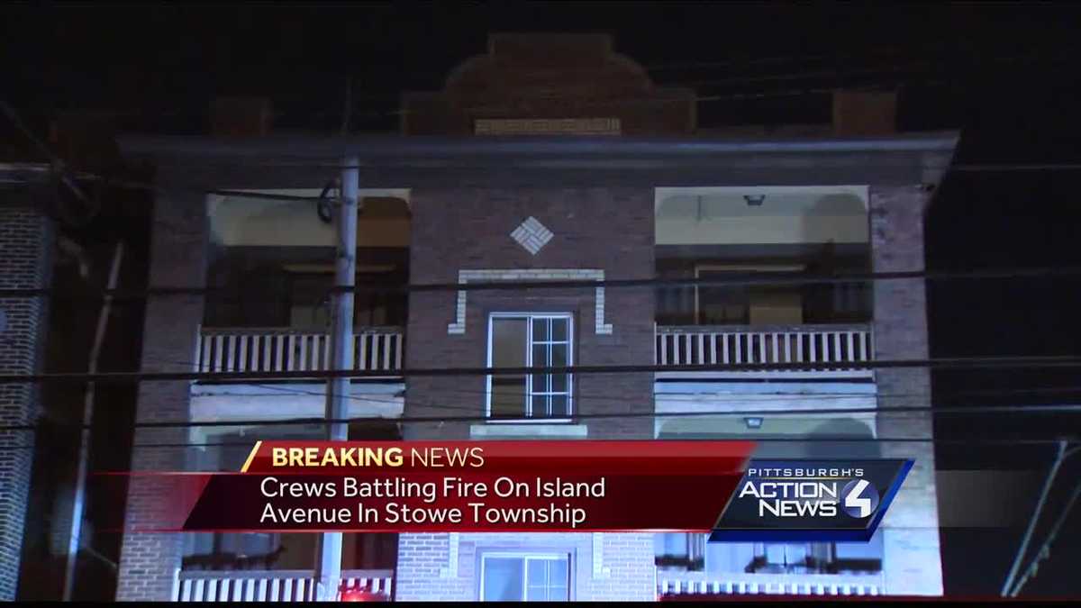 Fire displaces six people in Stowe Township