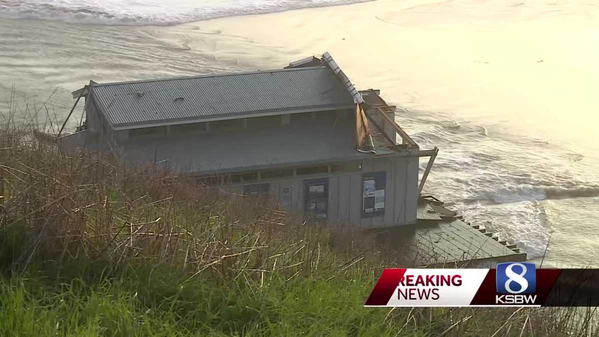 Santa Cruz wharf collapse prompts safety warnings due to debris