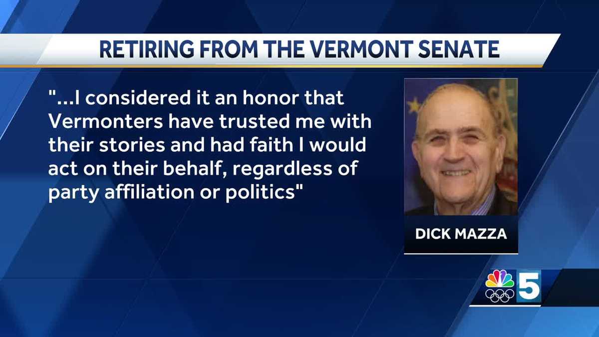 Longtime Vermont Senator Dick Mazza announces resignation after more ...