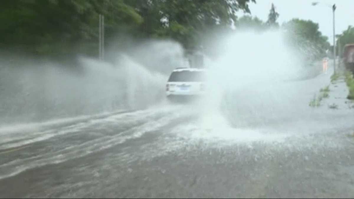 Storms bring flooding, tear down trees