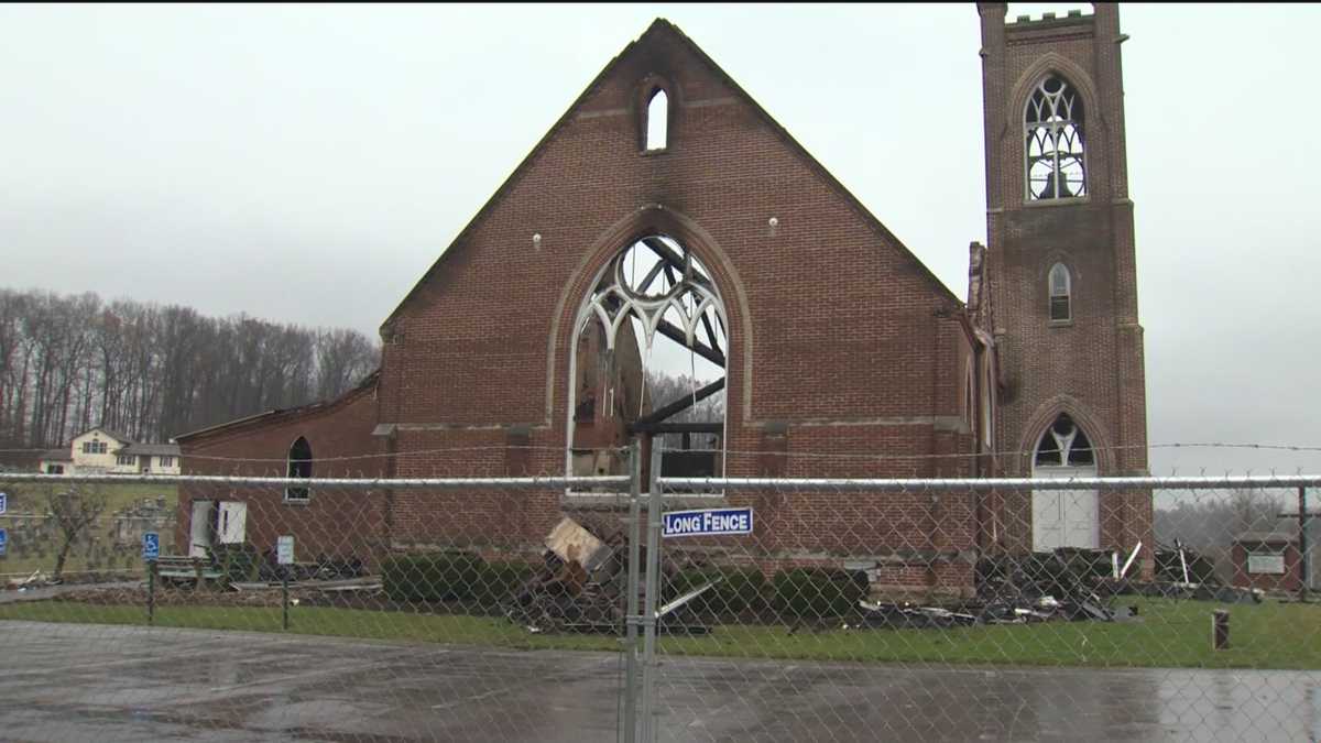 Congregation to move on after fire guts church