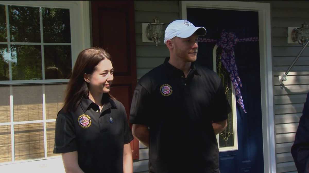 Retired Army captain gets new home