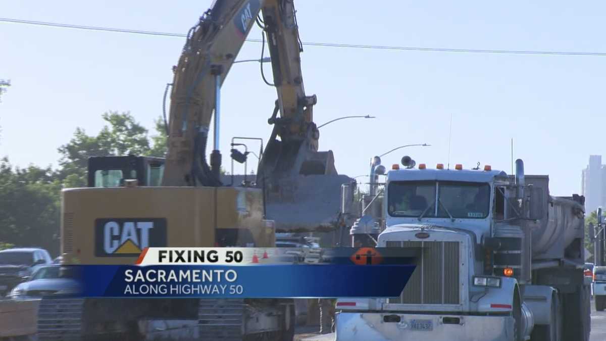 Fix 50 construction begins on westbound lanes