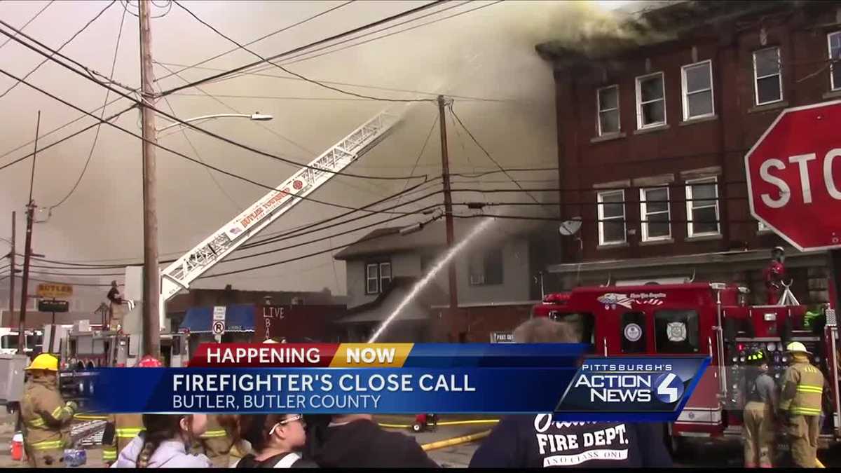 Butler fire destroys building housing Hutch's Diner, apartments
