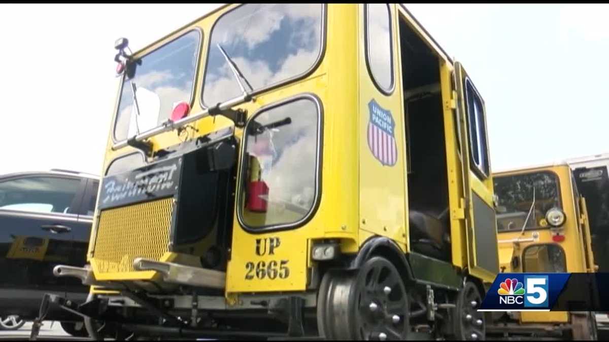 Train enthusiasts gather for excursion on railway