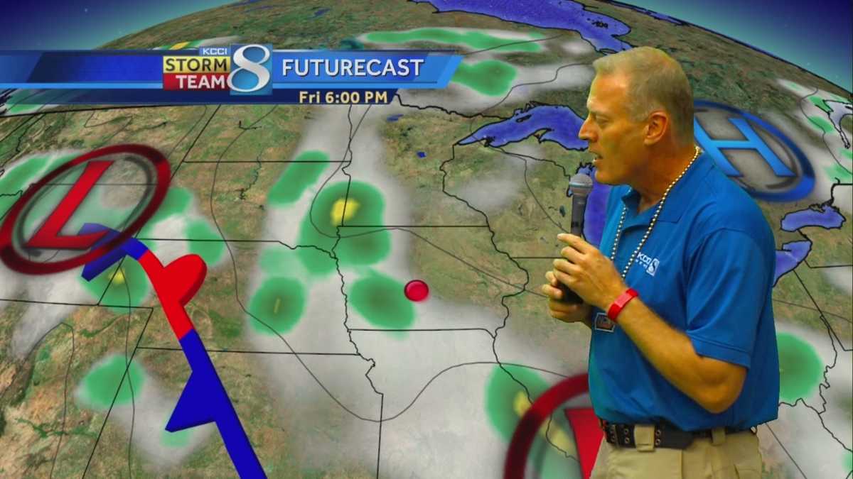 KCCI 8 video weather forecast