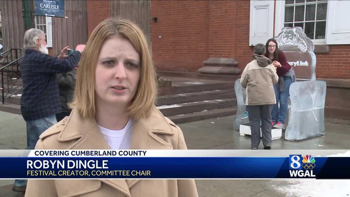 Carlisle Ice Art Fest in full swing