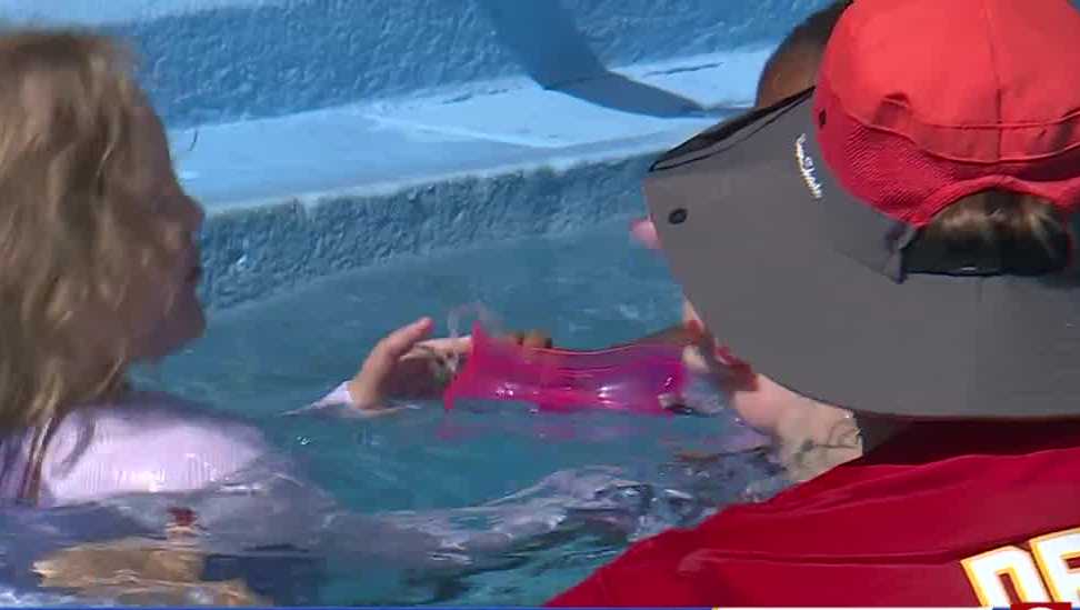 Joe Delaney's legacy lives on with swimming program