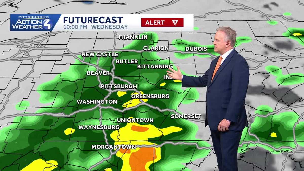 Warm Tuesday, Severe Weather Alert Day on Wednesday
