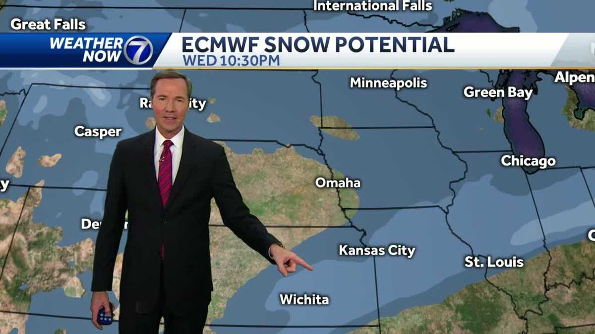 Big cold front coming