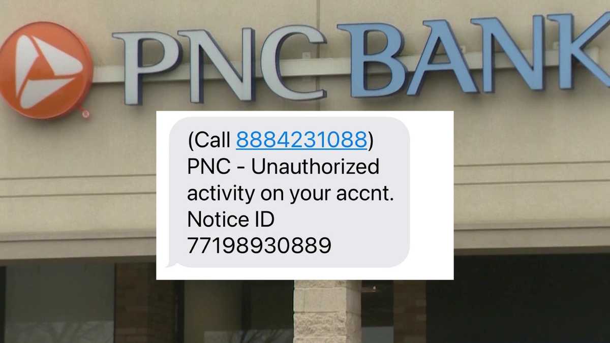Hackers target PNC customers with fraudulent texts