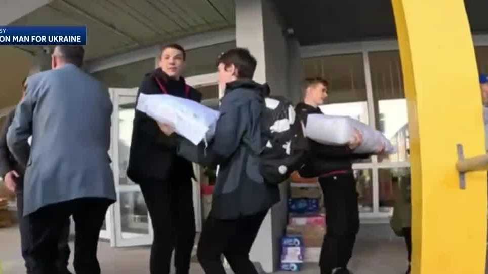 Common Man for Ukraine returns from 7th trip to war-torn country