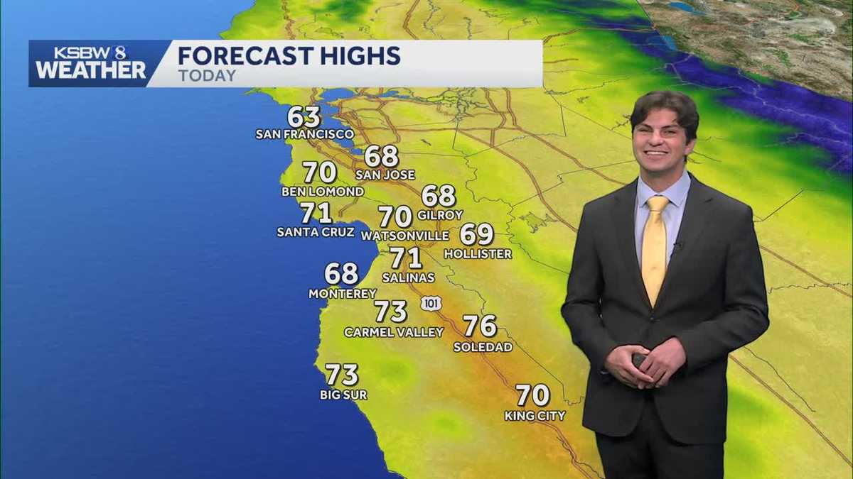 Lovely weather persists while surf picks up amid coastal flooding