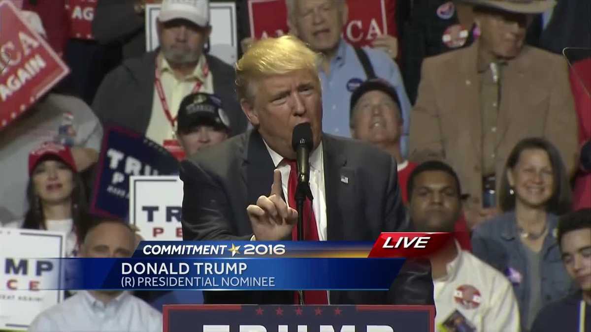 Watch: Donald Trump's full rally in Cincinnati