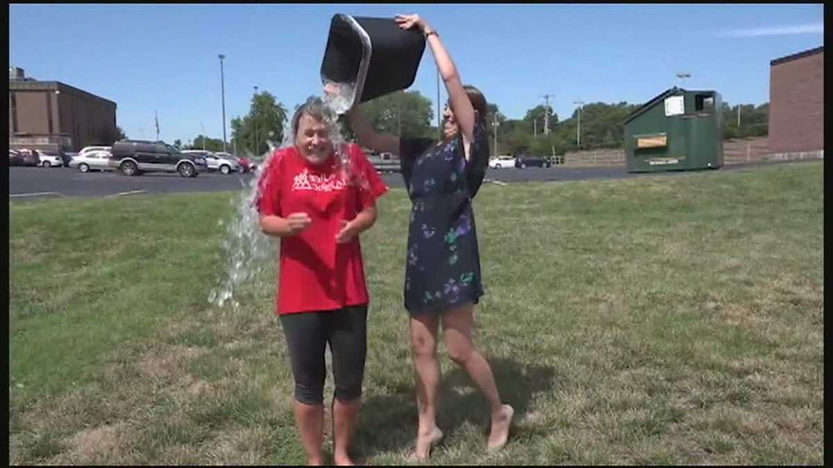 Ice bucket challenge raises awareness, money for ALS