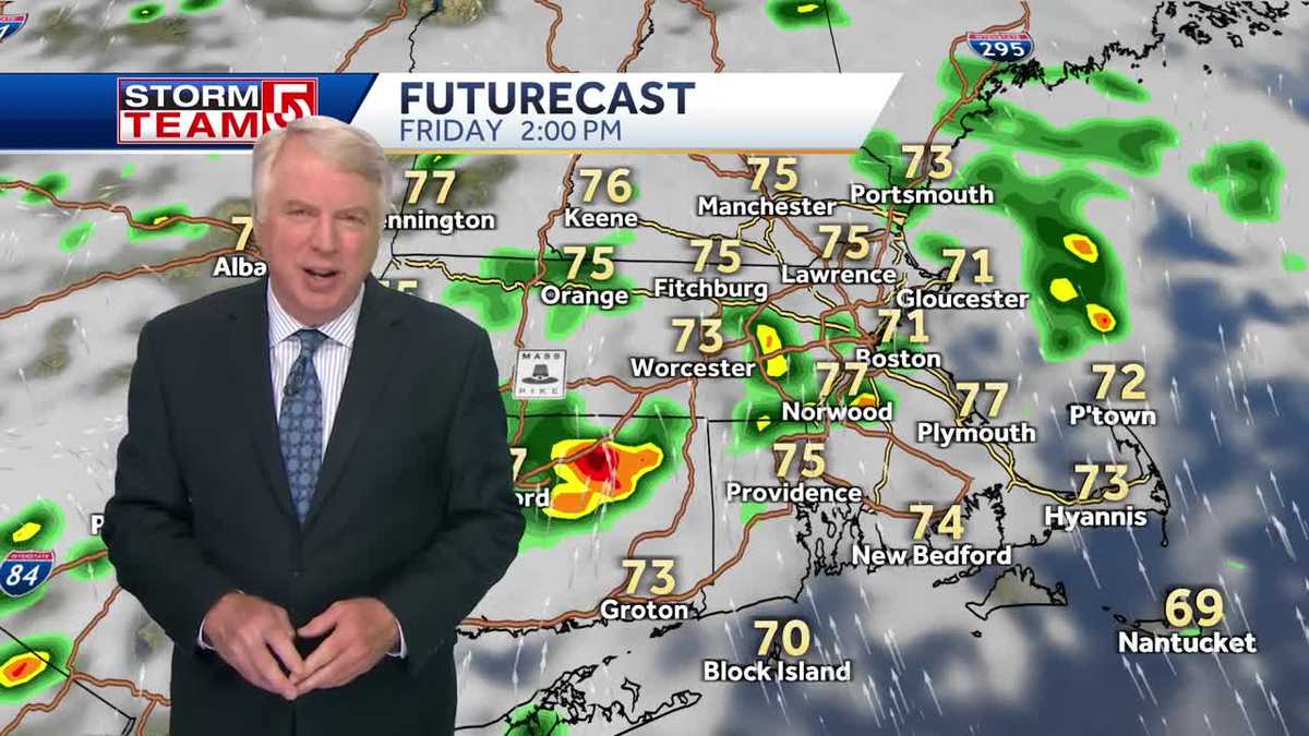 Video: Warm, muggy, wet conditions coming soon