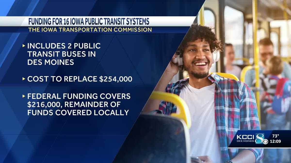 Over $8 million approved to Iowa public transit replacements