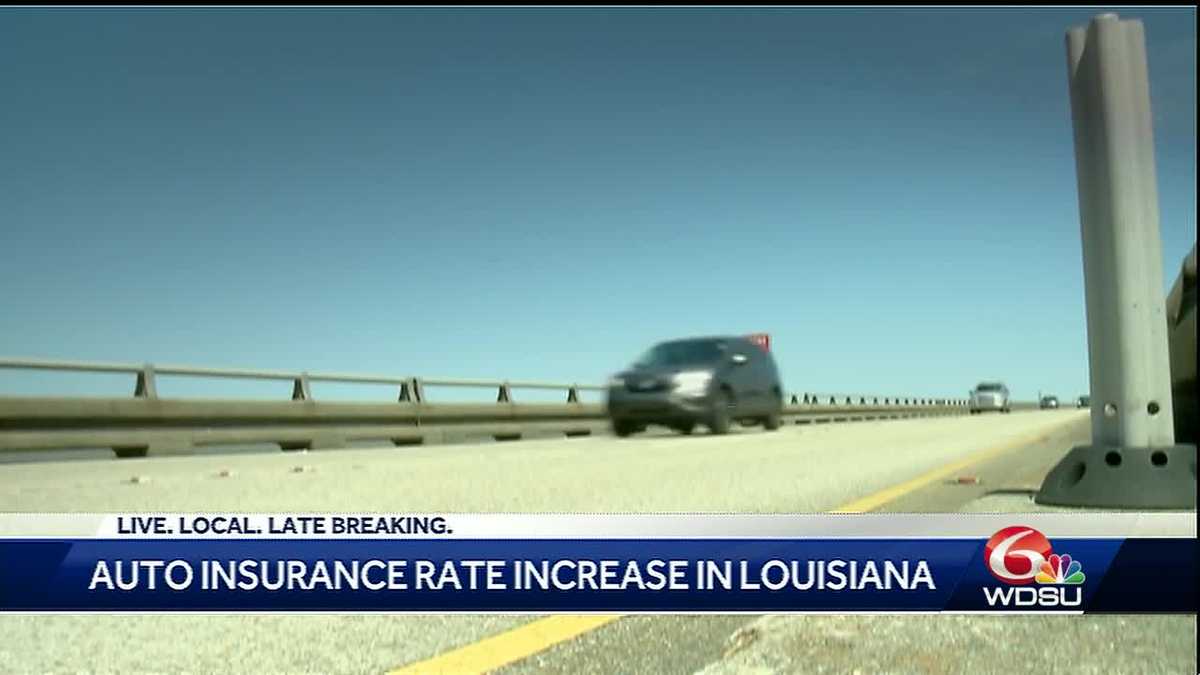 Louisiana automobile insurance rate hikes lower this year