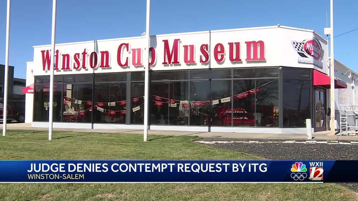 North Carolina: Judge denies ITG contempt motion on Winston Cup Museum