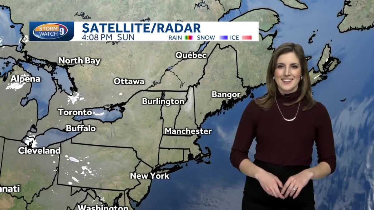 Video: Bitter cold overnight