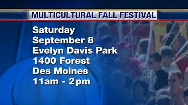 Upcoming event: Multicultural Fall Festival