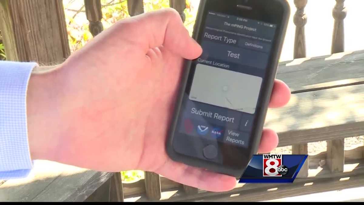 Mobile app lets user help National Weather Service during severe conditions