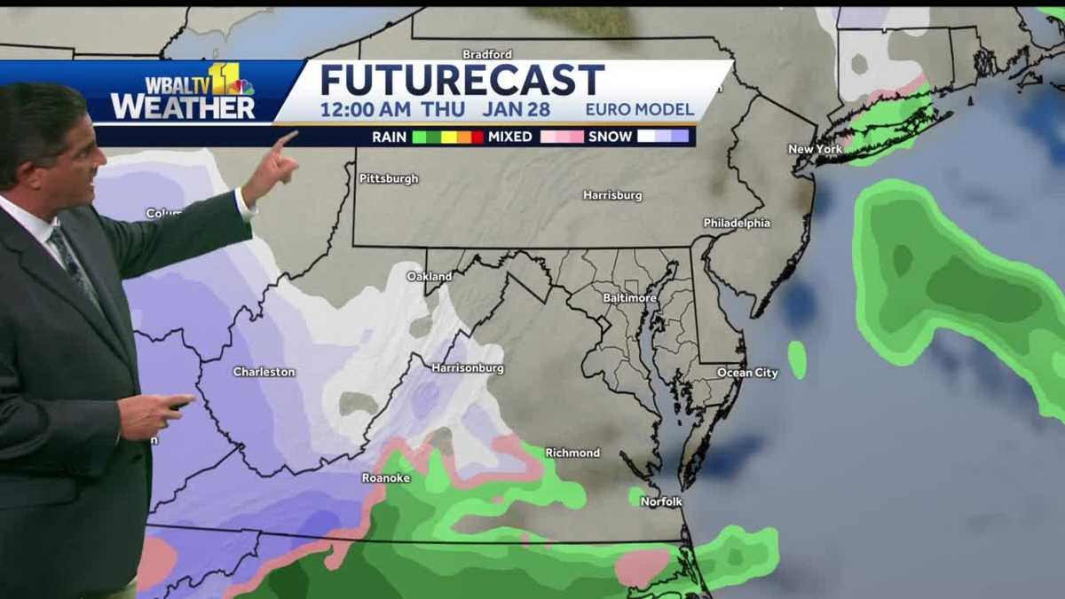 Cloudy, drizzle possible Tuesday