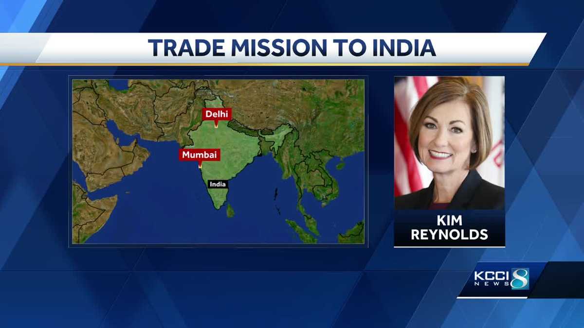 Gov. Reynolds heads to India on trade mission