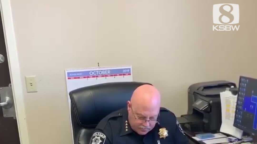 Video: Soledad police chief last call, retires after more than 37 years