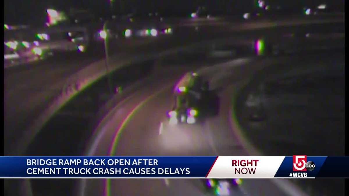 Truck rollover on Tobin Bridge ramp created Friday nightmare for drivers