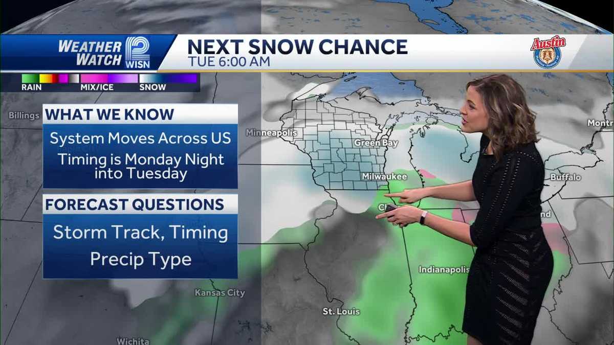 VIDEOCAST: Early Snow, Then Cold