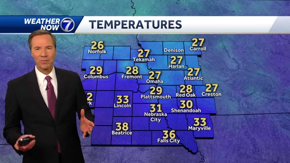 Sunday evening March 12 Omaha weather