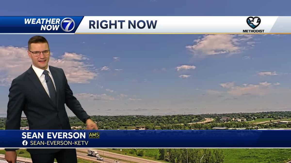Omaha afternoon weather forecast for Wednesday, July 12