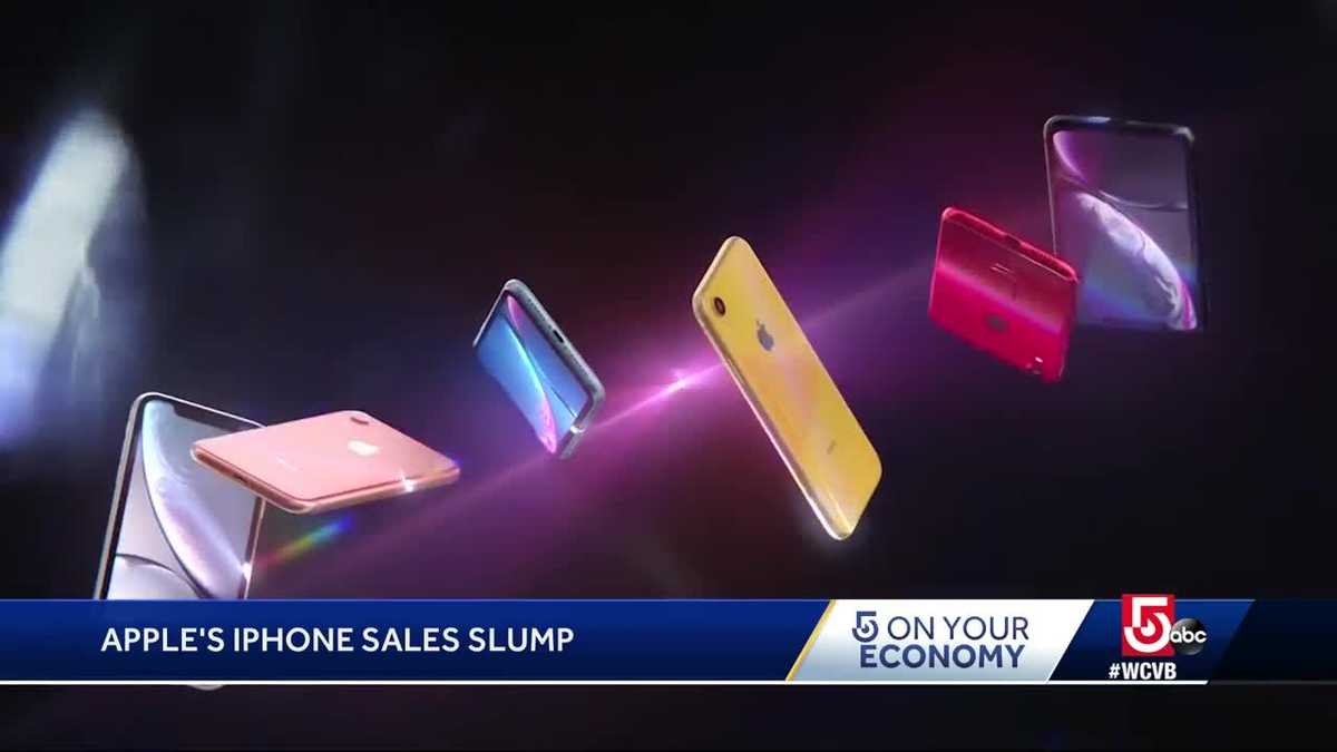 Apple's stock tumbles after iPhone sales disappoint