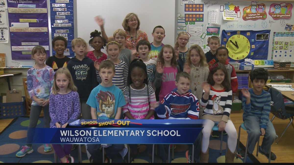 10/21 Shout Out: Second graders, Wilson Elementary, Wauwatosa