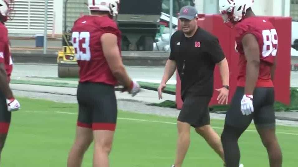 Nebraska tight end coach says 'natural' to step back into role