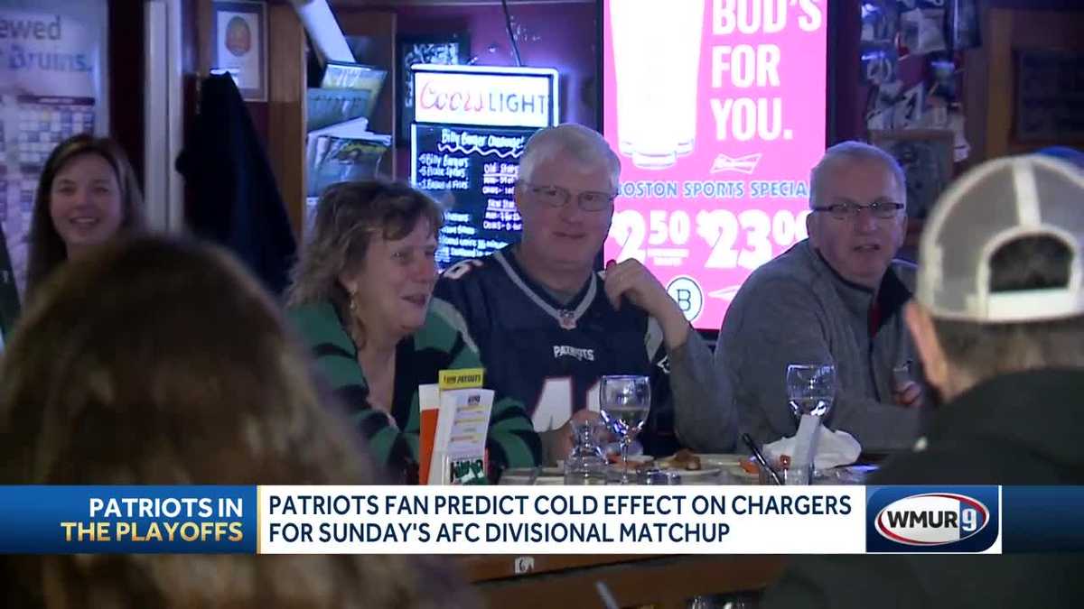 Pats fans excited ahead of Sunday's AFC divisional matchup