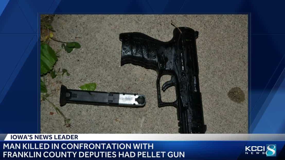 Iowa man pointed pellet gun at deputies before being fatally shot