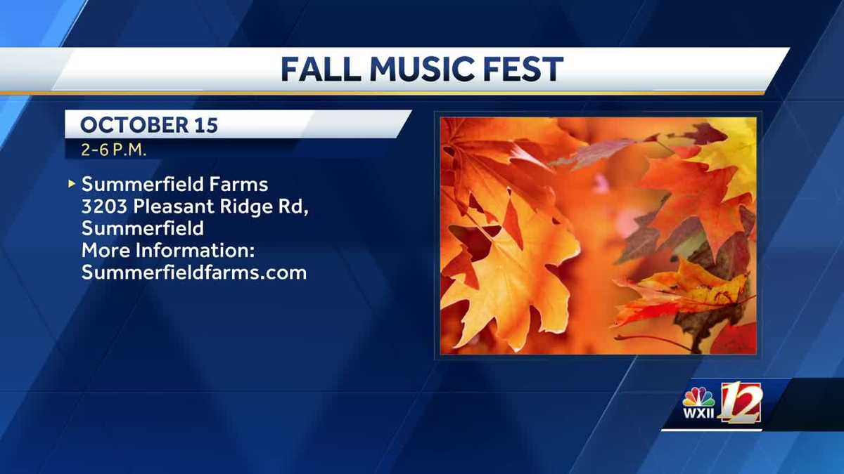 Fall Music Fest at Summerfield Farms on Sunday