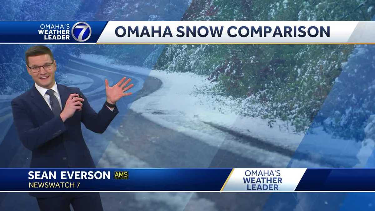 Omaha weather: Winter storm ends record-setting snow streak