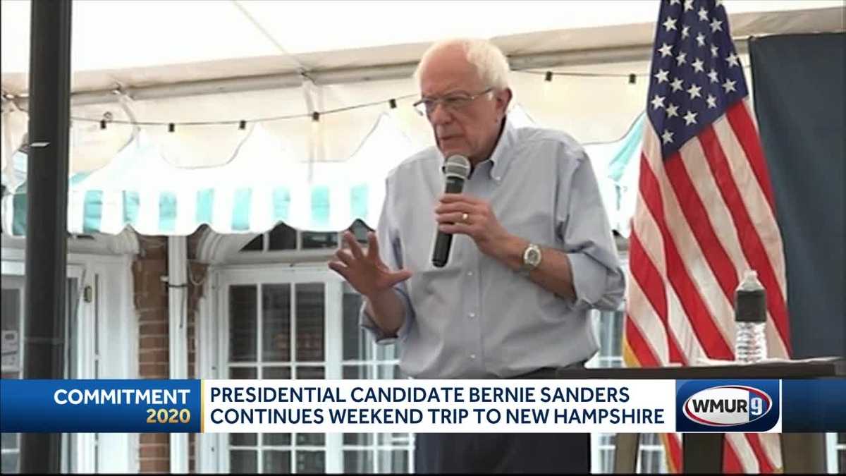 Bernie Sanders wraps up two-day New Hampshire campaign swing Sunday