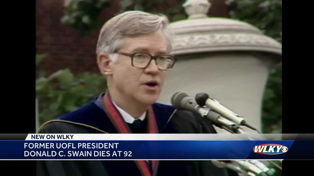 Former UofL president Donald C. Swain dies