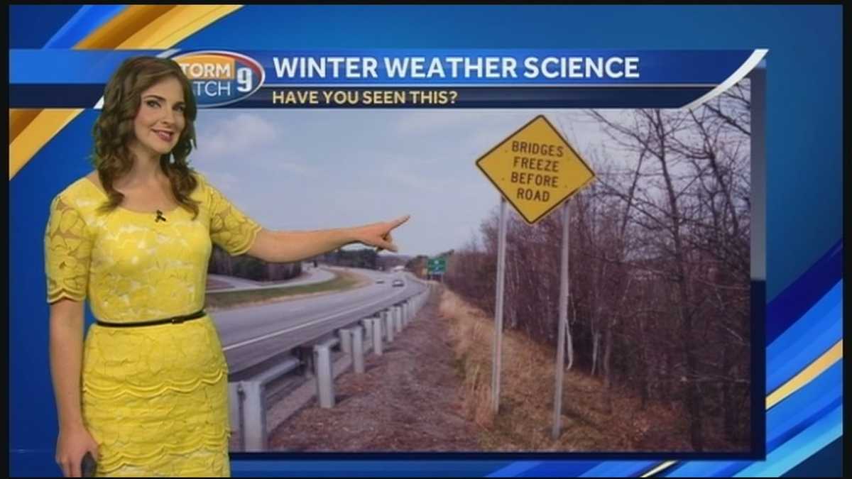 What the Winter Weather: Freezing bridges