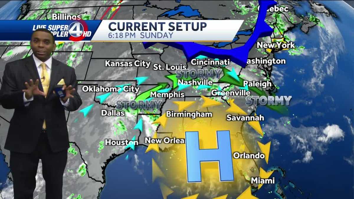 Videocast: Stormy Pattern this Week