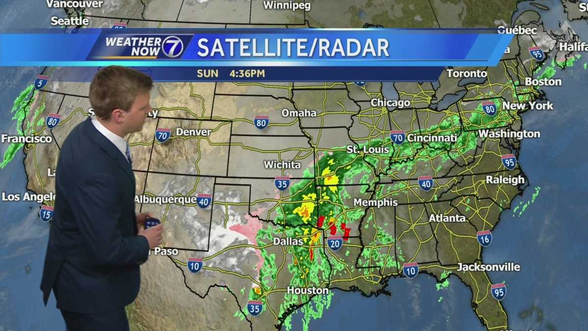 Kyle Gravlin's Sunday afternoon storm update