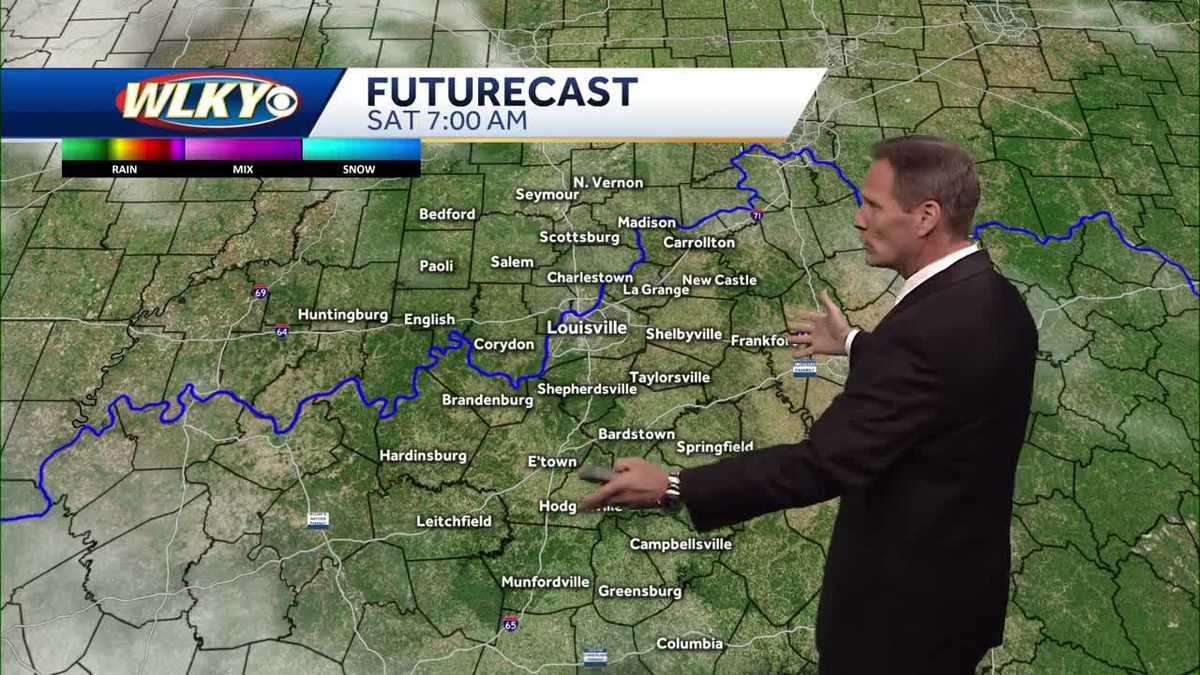 Dry and pleasant for tomorrow, rain develops tomorrow night