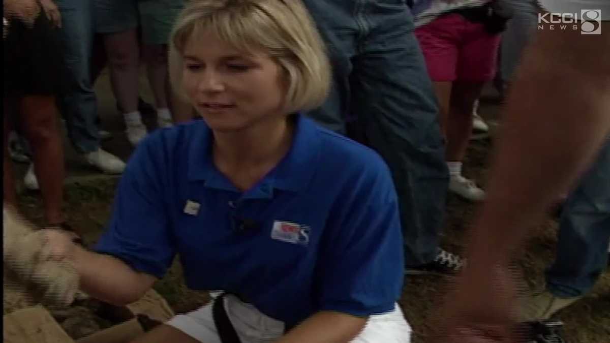 Iowa State Fair archives: Cow chip throwing contest
